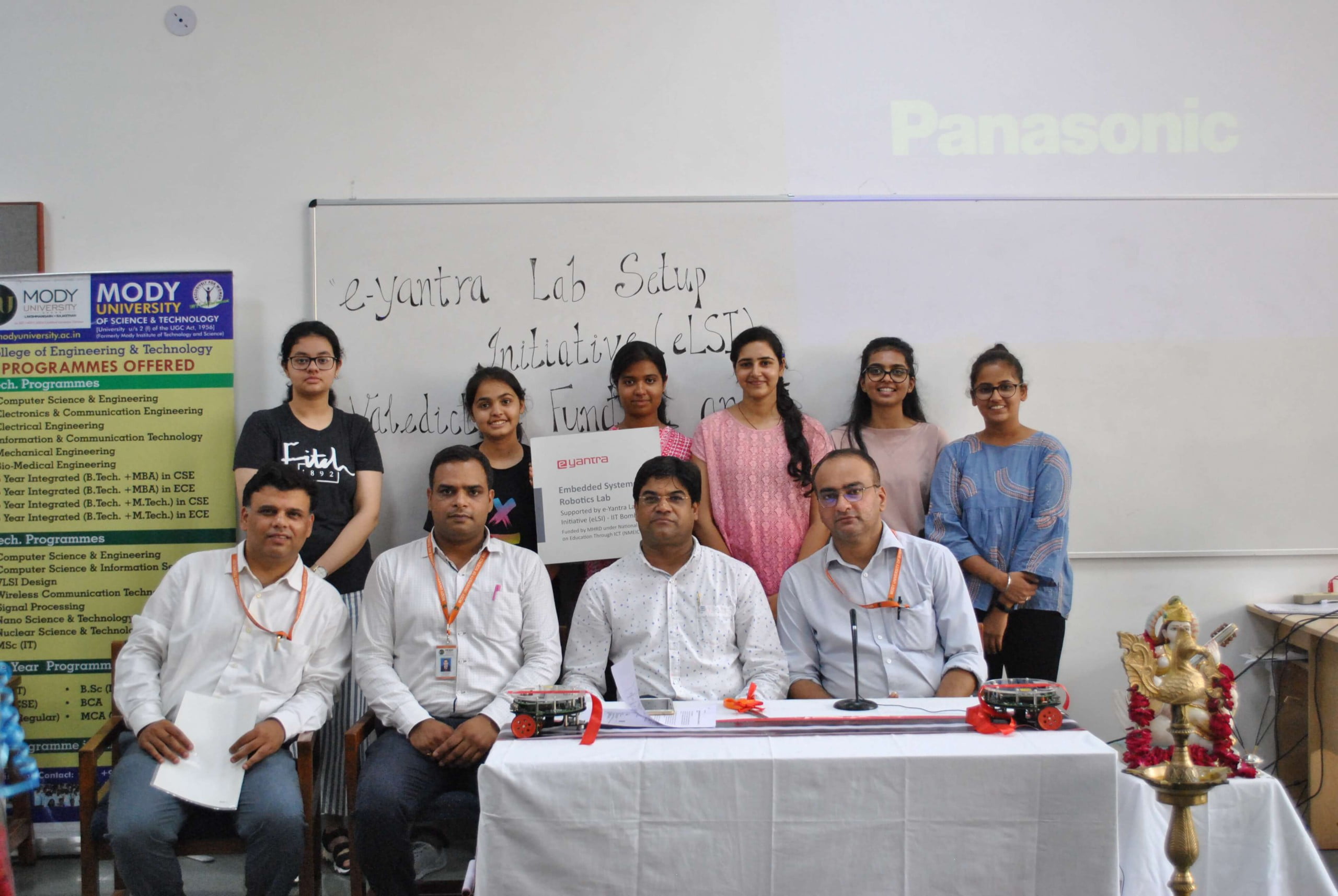 E-Yantra Robotics Lab Inauguration - Mody University