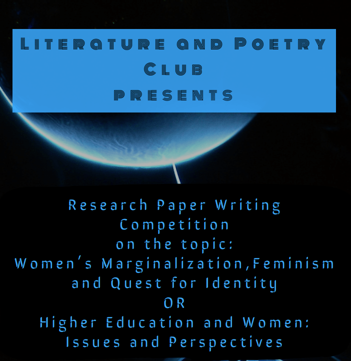 QALAM: Literature and Poetry Club Presents Research Paper Writing ...