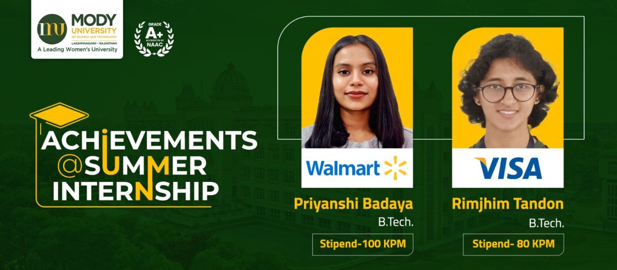 Programmes Offered - Mody University