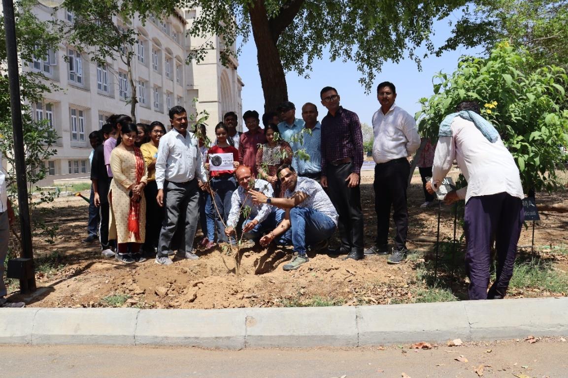Plantation activity by students and STAFF of SLAS MUST on World's Earth ...