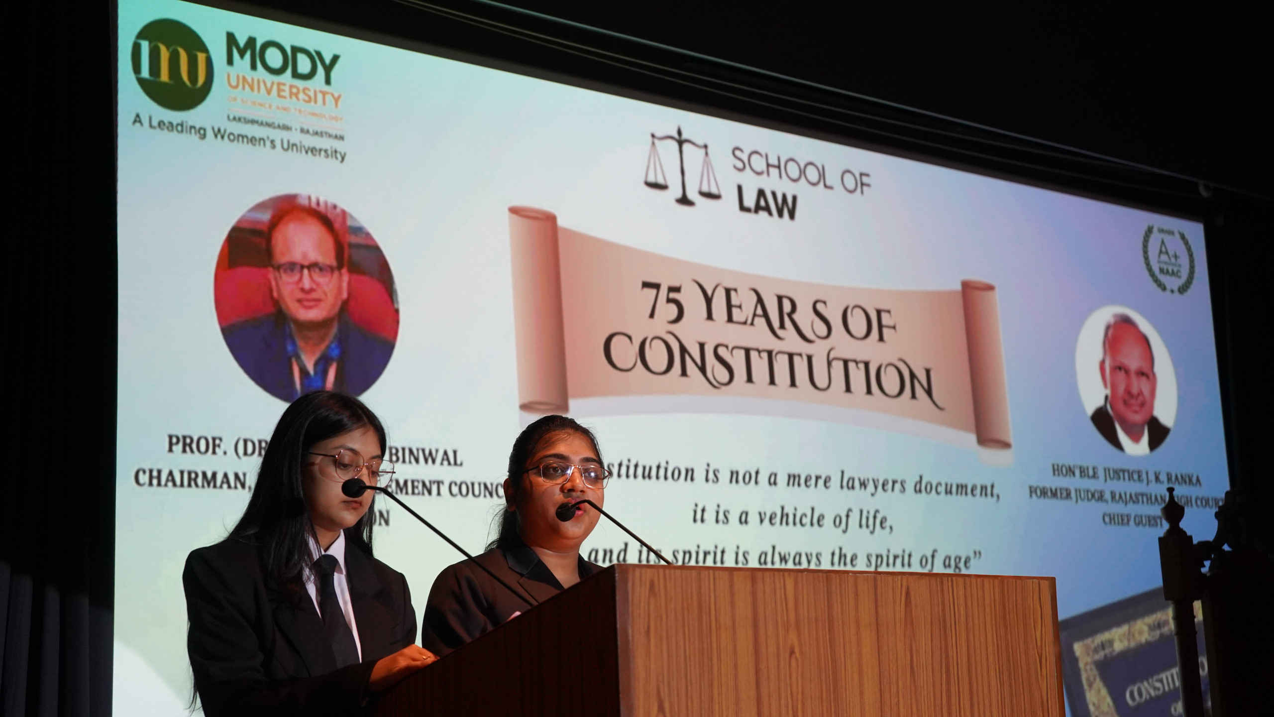 Celebrating Constitution Day 2024 at the School of Law, Mody University ...