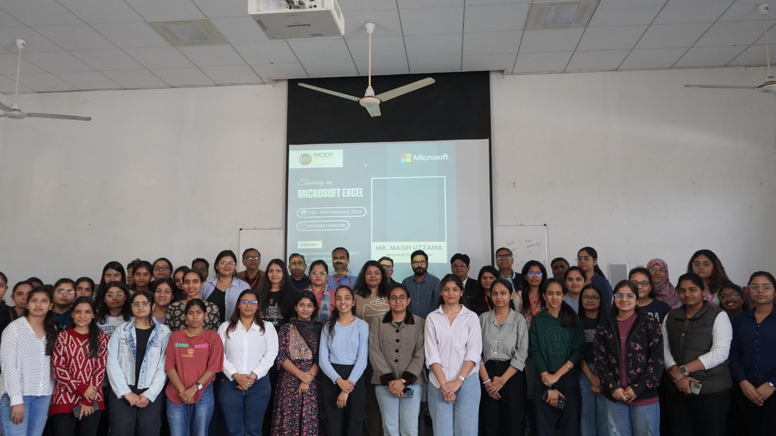 MICROSOFT TRAINING PROGRAM - Mody University