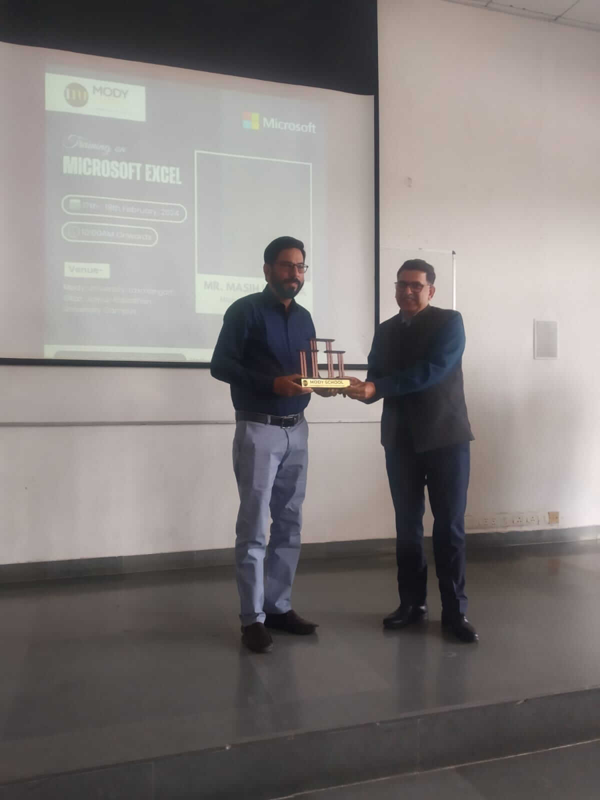 MICROSOFT TRAINING PROGRAM - Mody University