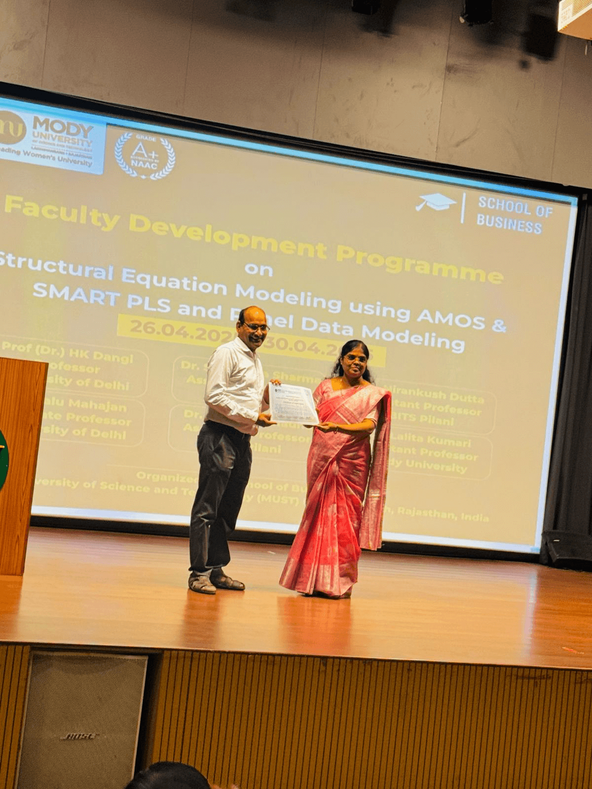 Faculty Development Programme - Mody University
