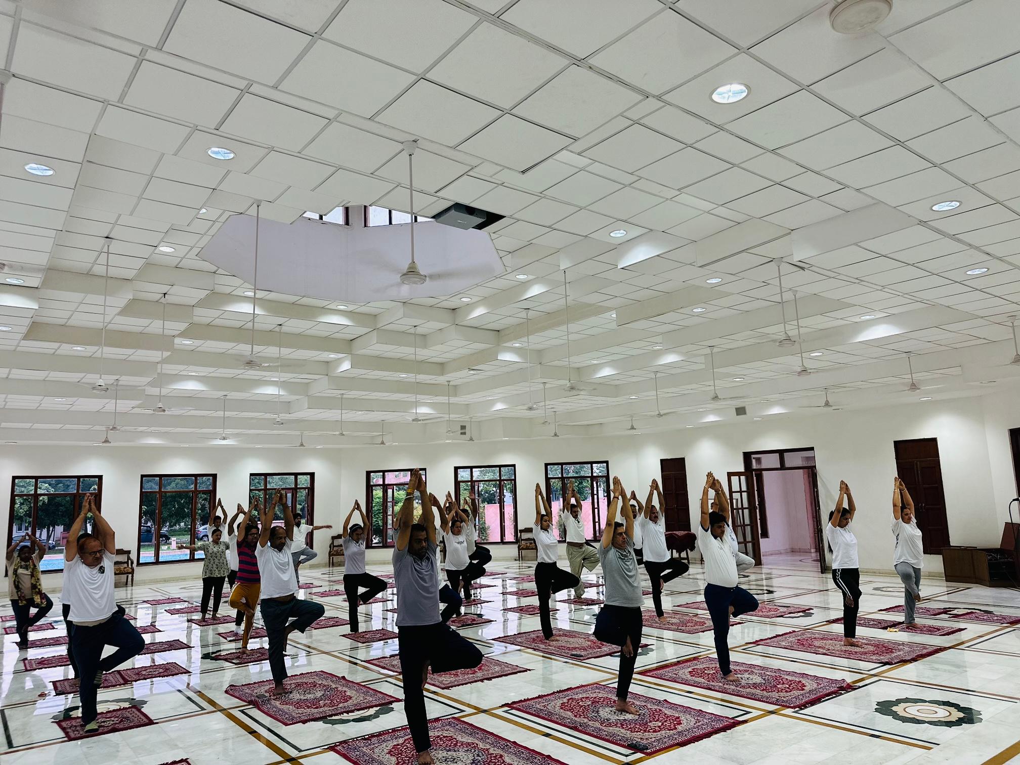 International Yoga Day Celebration - Mody University