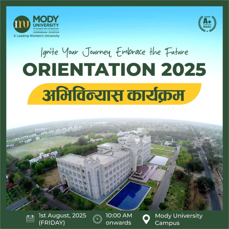 ORIENTATION 2025 - Mody University